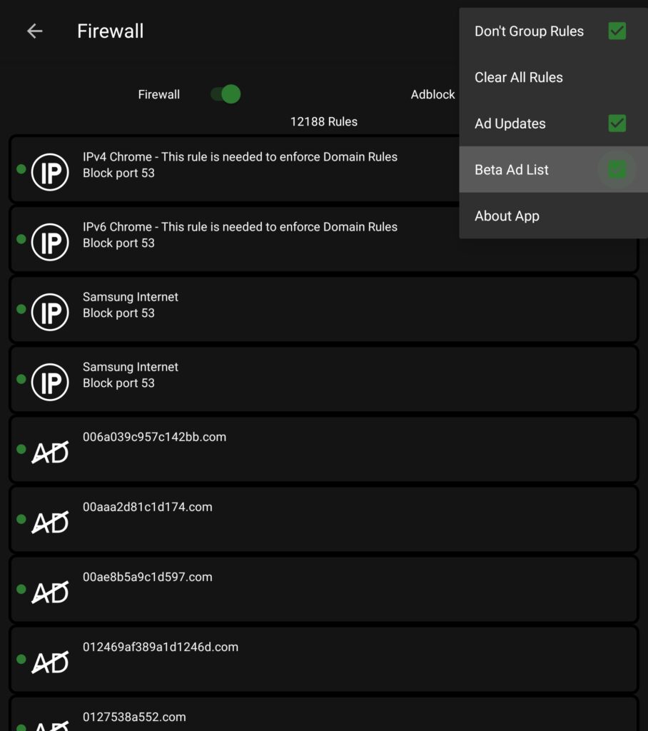 Firewall & Adblock - Alliance Shield