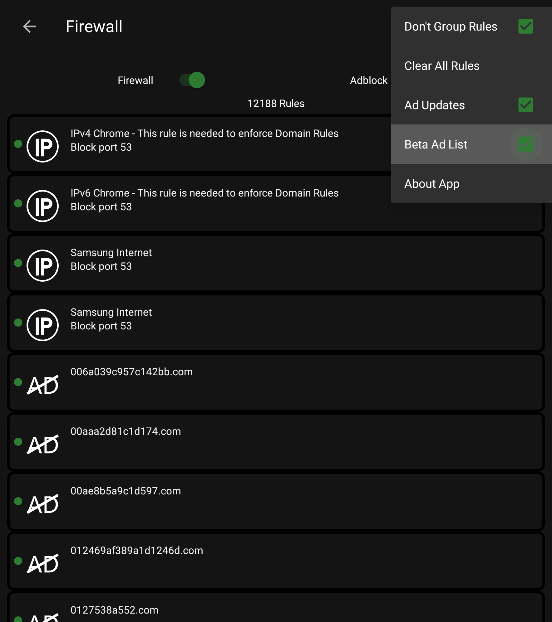 Firewall & Adblock - Alliance Shield