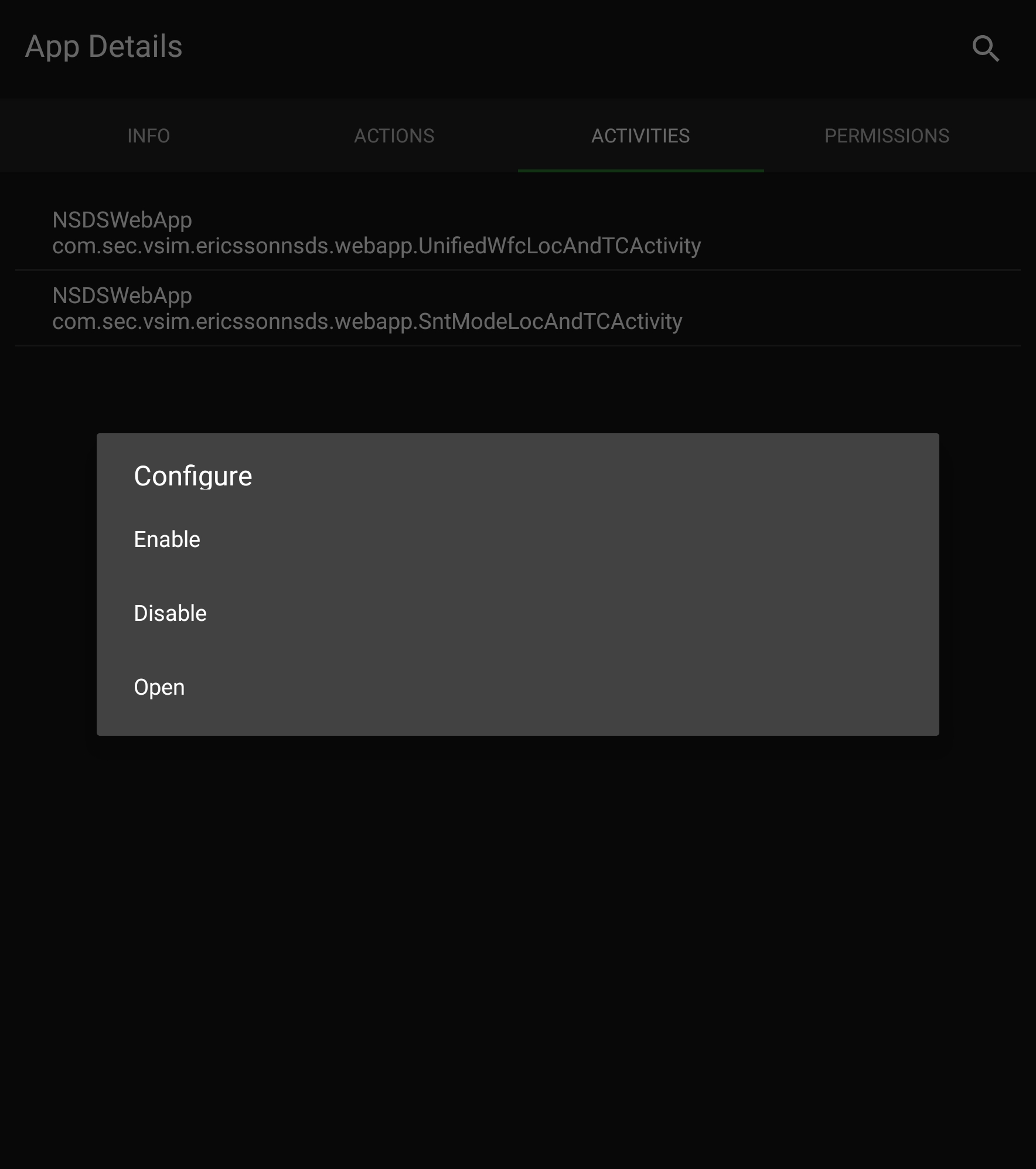 Application Manager - Disable Packages